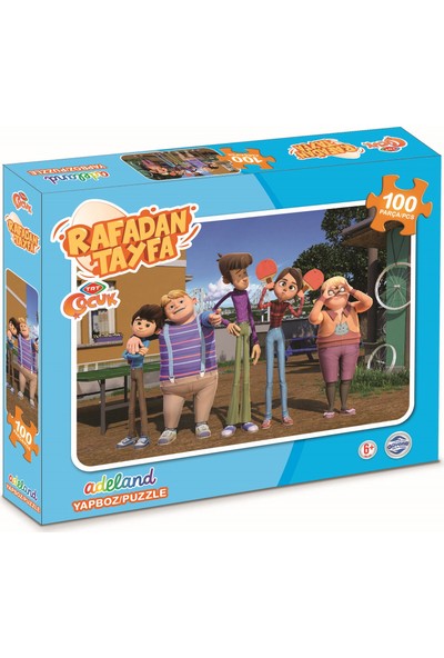 TRT Adeland Rafadan Tayfa Kutulu Puzzle 100'lü