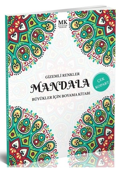 Büyükler İçin Boyama Kitabı Mandala Gizemli Renkler Büyükler İçin Boyama Kitabı Mandala Gizemli Renkler