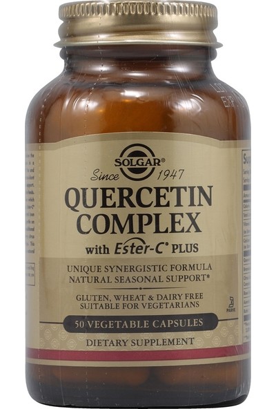 Solgar Quercetin Complex 50 Kapsül Solgar Quercetin Complex 50 Kapsül