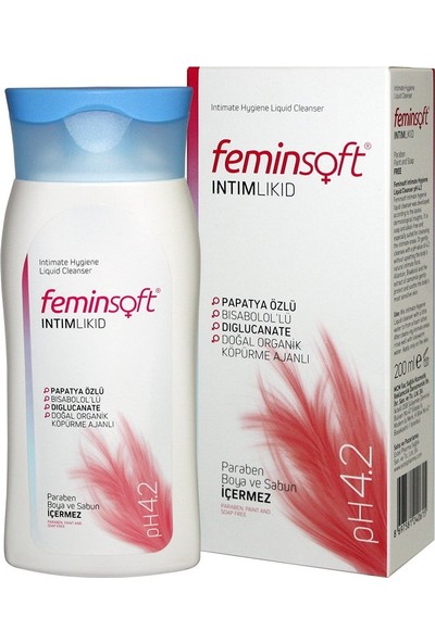 Feminsoft Intim Likit 200 ml Feminsoft Intim Likit 200 ml