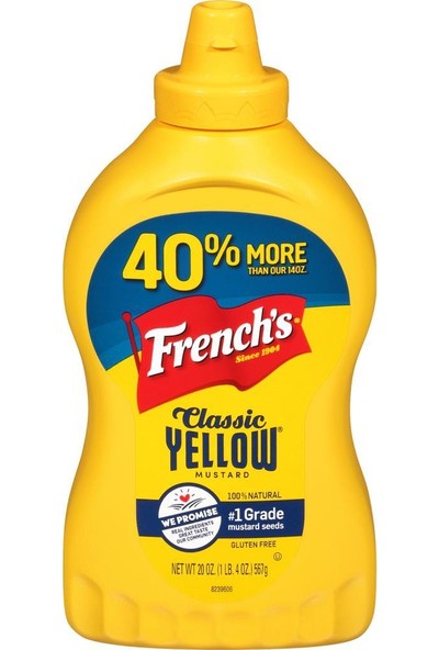 French's Classic Yellow Hardal 567 gr