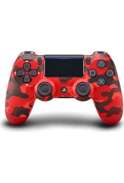 Sony PS4 Dualshock 4 V2 Gamepad Kol - Kırmızı Kamuflaj Teşhir Sony PS4 Dualshock 4 V2 Gamepad Kol - Kırmızı Kamuflaj Teşhir