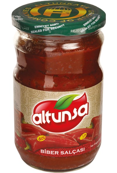 Altunsa Biber Salçası Acı 650 gr