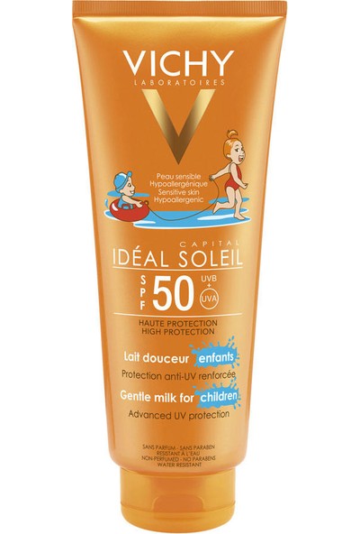 Vichy Capital Soleil SPF50+ Children Milk - Çocuklar Için Güneş Koruyucu Süt 300ML Vichy Capital Soleil SPF50+ Children Milk - Çocuklar Için Güneş Koruyucu Süt 300ML