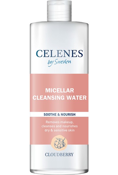 Celenes By Sweden Cloudberry Misel Temızleme Suyu 250 ml Kuru - Hassas Celenes By Sweden Cloudberry Misel Temızleme Suyu 250 ml Kuru - Hassas