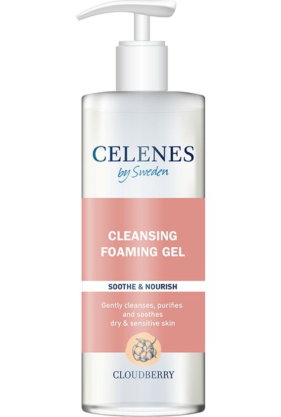Celenes By Sweden Cloudberry Temızleme Jelı 250 ml Kuru - Hassas Celenes By Sweden Cloudberry Temızleme Jelı 250 ml Kuru - Hassas