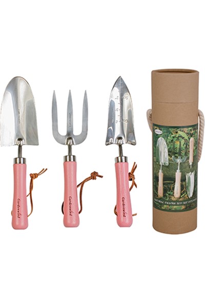 Gardenwind Naturel Pembe 3'lü Set