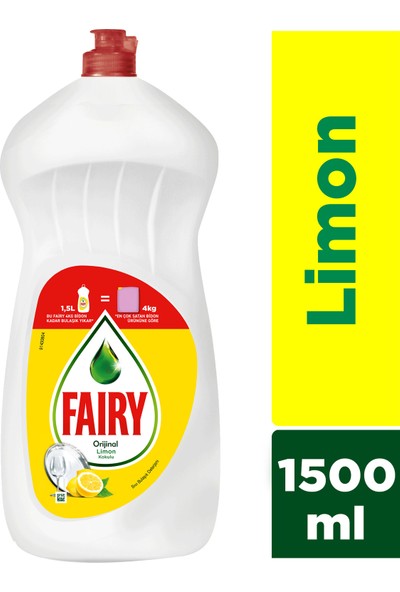 Fairy 1500 ml Limon