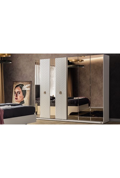 Cadde Yıldız Troyan Sürgülü Gardrop