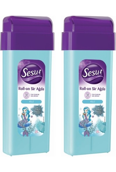 Sesu Roll-On Sir Ağda Killi 100 ml 2 Adet Sesu Roll-On Sir Ağda Killi 100 ml 2 Adet