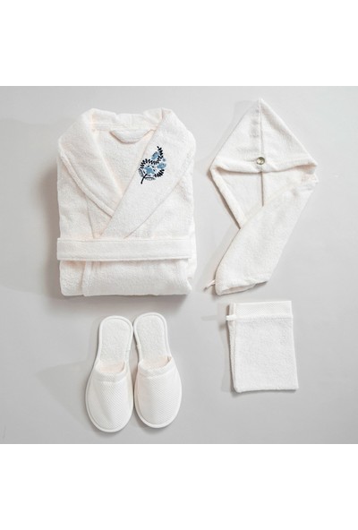 Chakra Hermosa Bornoz Seti Ekru L