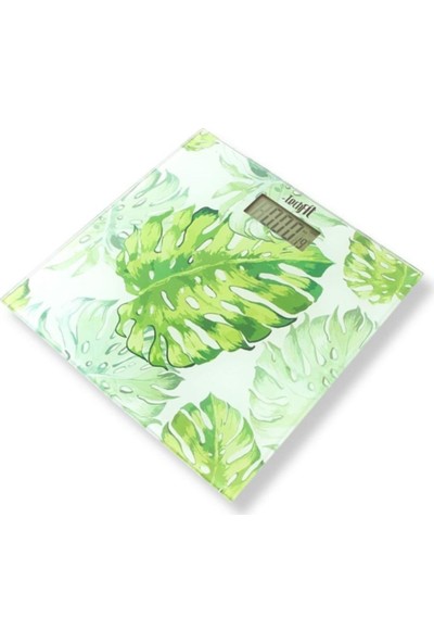 Techfit TF-1058 Digital Baskül Yeşil Desenli Techfit TF-1058 Digital Baskül Yeşil Desenli