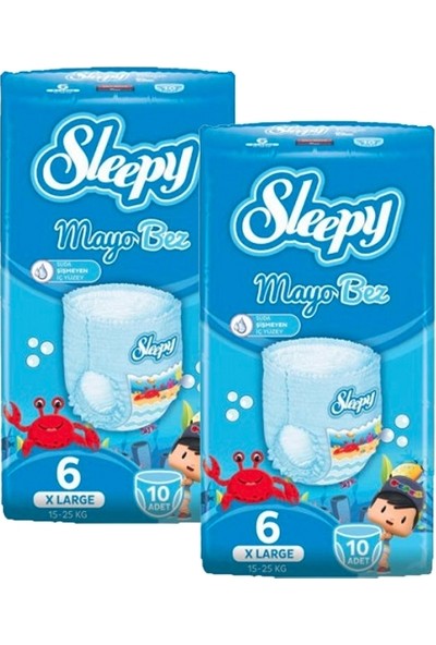 Sleepy Mayo Bez x Large 6 No 10'lu x 2'li