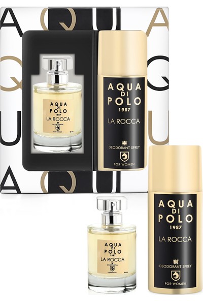 Aqua Di Polo 1987 La Rocco Kadın Parfüm-Deodorant Set