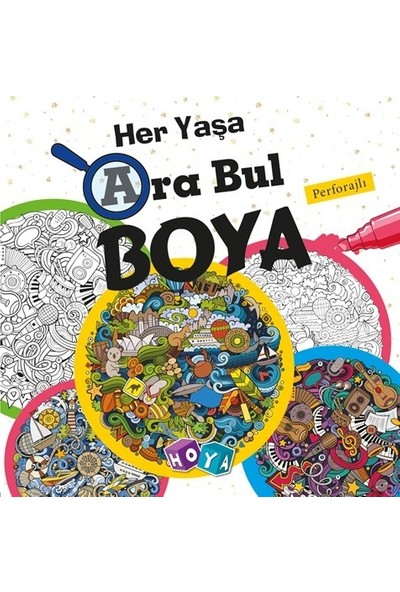 Her Yaşa Ara Bul Boya (Perforajlı) - Fethiye Tunç