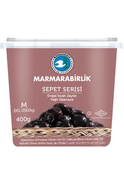 Marmarabirlik Sepet Serisi M 261-290 Zeytin 400 gr