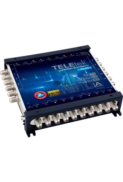 Teletek 10/12 Multiswitch Uydu Santrali