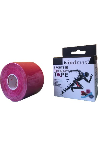 Kindmax Kinesio Sporcu Bandı 5 cm x 5 M Pembe