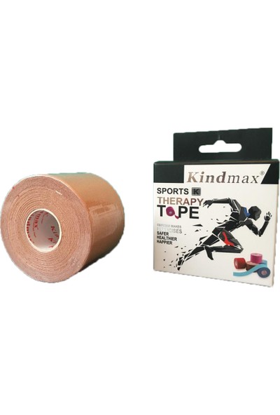 Kindmax Kinesio Sporcu Bandı 5 cm x 5 M Ten Rengi