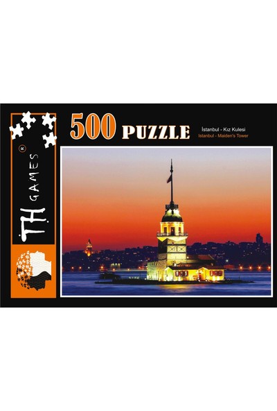 TH Games İstanbul Kız Kulesi 500 Parça Puzzle TH Games İstanbul Kız Kulesi 500 Parça Puzzle