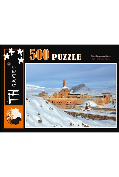 TH Games Ağrı - İshakpaşa Sarayı 500 Parça Puzzle TH Games Ağrı - İshakpaşa Sarayı 500 Parça Puzzle