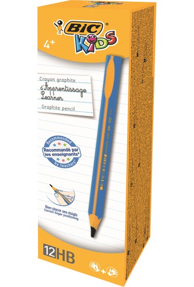Bic Kids Evolution Üçgen Jumbo Kurşun Kalem Mavi 12'li Kutu Bic Kids Evolution Üçgen Jumbo Kurşun Kalem Mavi 12'li Kutu