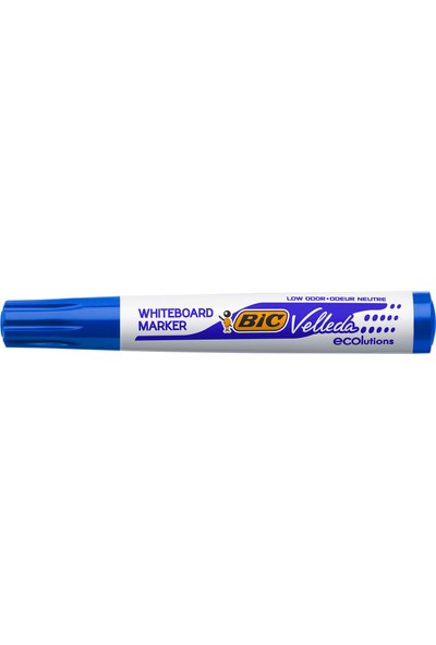 Bic Velleda 1701 Eco Yuvarlak Uçlu Beyaz Tahta Kalemi, Mavi Bic Velleda 1701 Eco Yuvarlak Uçlu Beyaz Tahta Kalemi, Mavi