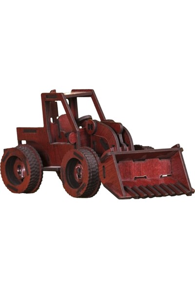 Pershang Buldozer 65 Parça Ahşap 3D Puzzle Pershang Buldozer 65 Parça Ahşap 3D Puzzle
