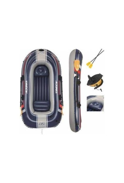 Bestway 61068 Şişme Bot Seti Kürek ve Pompalı Tam Dolu Set Bestway 61068 Şişme Bot Seti Kürek ve Pompalı Tam Dolu Set