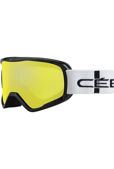 Cebe Strıker L Black Stripes Yellow Flash Mirror Cat.1 Kayak Gözlüğü Cebe Strıker L Black Stripes Yellow Flash Mirror Cat.1 Kayak Gözlüğü