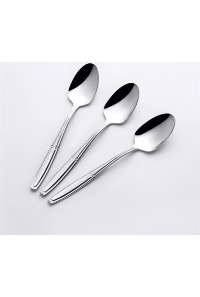 Nehir Buket Sade 6'lı Tatlı Kaşığı