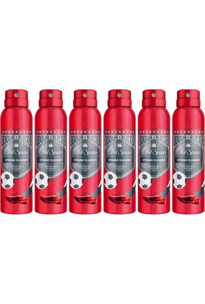 Old Spice Anti Perspirant Deodorant 150 ml Strong Slugger 6 Adet Old Spice Anti Perspirant Deodorant 150 ml Strong Slugger 6 Adet
