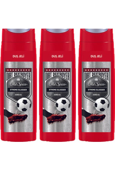 Old Spice Duş Jeli 400 ml Strong Slugger 3 Adet Old Spice Duş Jeli 400 ml Strong Slugger 3 Adet