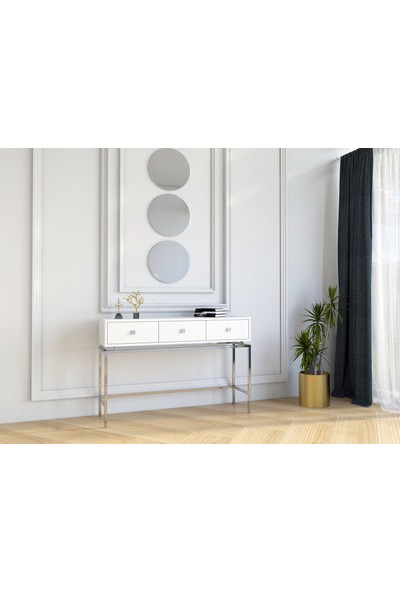 Tuga Dizayn Marlin Dresuar Krom