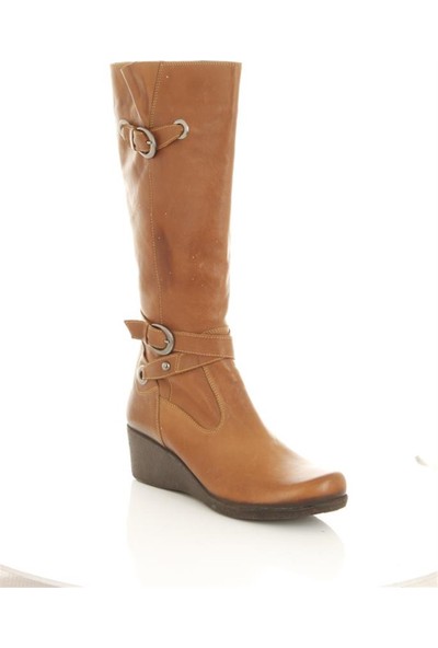 Damla 103 Taba Kadın Çizme