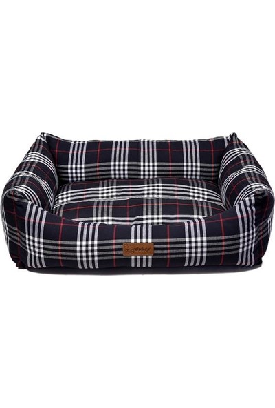Dubex Danish Kedi Köpek Yatağı Kareli Lacivert XL Dubex Danish Kedi Köpek Yatağı Kareli Lacivert XL