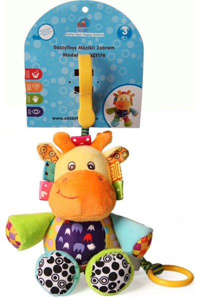 Sozzy Toys Müzikli Zebram SZY176