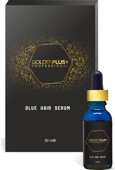 Golden Plus -Mavi Su - Mavi Serum - Saç Bakım Serumu 50 Ml