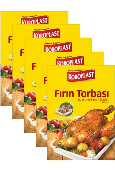 Koroplast Fırın Torbası 25X38 cm - 5'li