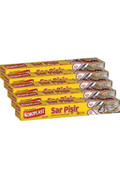 Koroplast Sar Pişir 12 Adet - 5'li