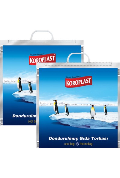 Koroplast Dondurulmuş Gıda Torbası 50CM x 52CM - 2'li