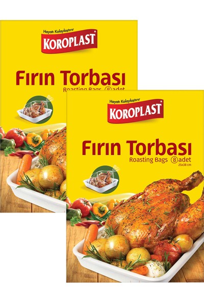 Koroplast Fırın Torbası 25X38 cm - 2'li