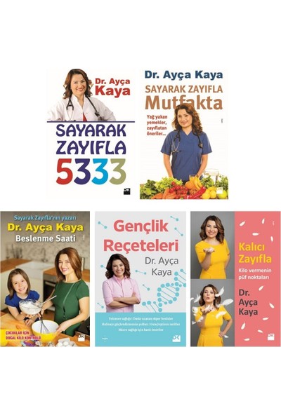 Dr. Ayça Kaya Seti 5 Kitap - Ayça Kaya Dr. Ayça Kaya Seti 5 Kitap - Ayça Kaya