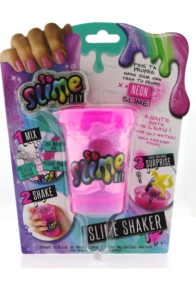 Slime Neon Pembe Slime Shaker Rainbow Tekli Paket Slime Neon Pembe Slime Shaker Rainbow Tekli Paket