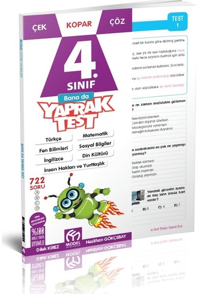 Model Eğitim Yayıncılık Tüm Dersler Yaprak Test Model Eğitim Yayıncılık Tüm Dersler Yaprak Test