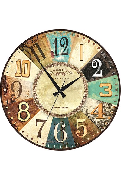 Macro Dijital 55cm Mdf Duvar Saati MS5538 Macro Dijital 55cm Mdf Duvar Saati MS5538