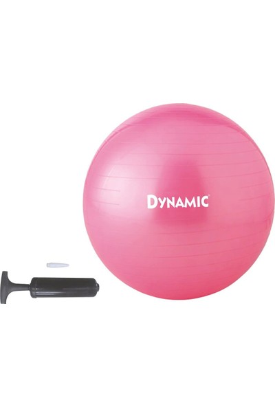 Dynamic Gymball 65 cm Pembe Pilates Topu Pompalı Kutulu Dynamic Gymball 65 cm Pembe Pilates Topu Pompalı Kutulu