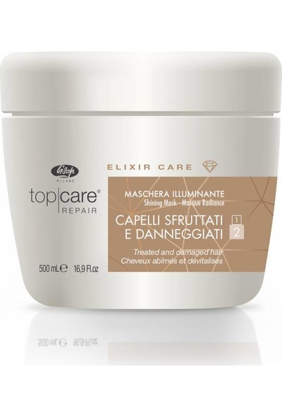 Lisap Milano Top Care Elixir Care Yıpranmış Saçlar Için Maske 500 ml Lisap Milano Top Care Elixir Care Yıpranmış Saçlar Için Maske 500 ml