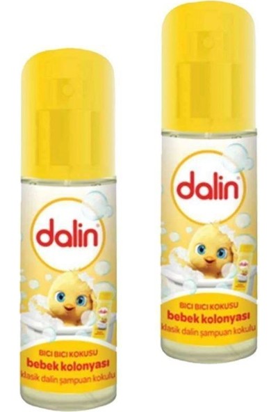 Dalin Sprey Bebek Kolonyası Bıcı Bıcı Kokulu 150 ml - 2 Adet Dalin Sprey Bebek Kolonyası Bıcı Bıcı Kokulu 150 ml - 2 Adet
