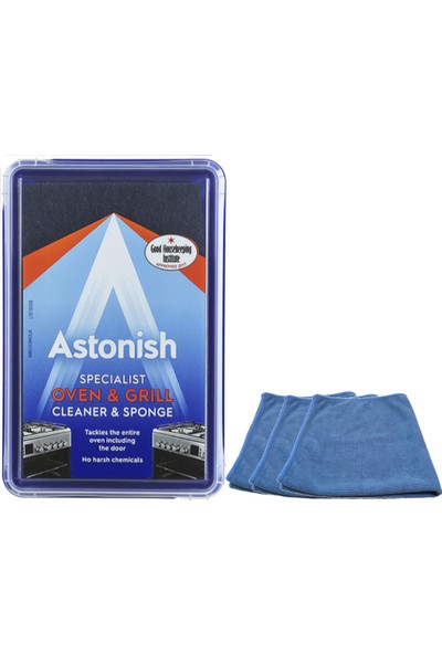 Astonish Çok Amaçlı Ovma Kremi 250 gr + Mikrofiber Bez 3 'lü Astonish Çok Amaçlı Ovma Kremi 250 gr + Mikrofiber Bez 3 'lü
